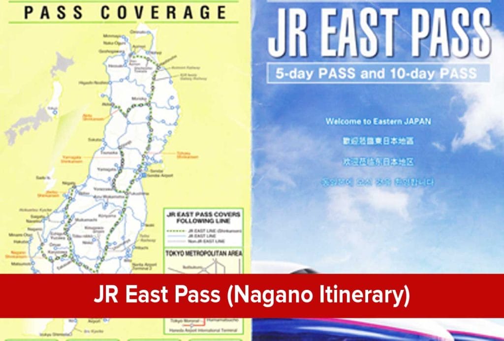 JR East Pass (Nagano Itinerary) | TANOGAIDO