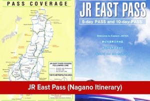 JR East Pass (Nagano Itinerary) | TANOGAIDO