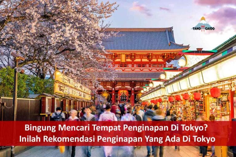 5 Rekomendasi Penginapan Yang Ada Di Tokyo | TANOGAIDO