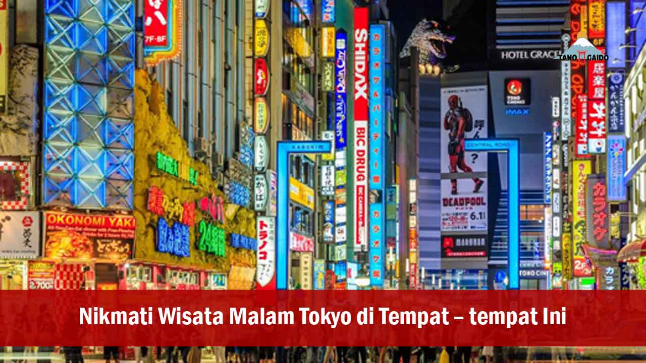 Tempat Terbaik Menikmati Suasana Tokyo Di Malam Hari | TANOGAIDO