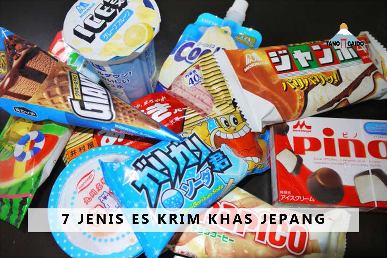 7 Jenis Es Krim Khas Jepang | Tanogaido